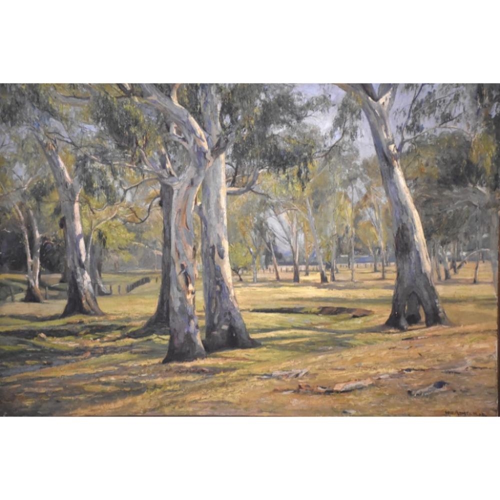 John William Ashton | Will Ashton. 1908. Large Oil on canvas. Gums on ...
