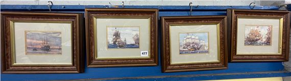 Norman Wilkinson | ANTIQUARIAN PRINTS AFTER NORMAN WILKINSON OF NAVAL ...