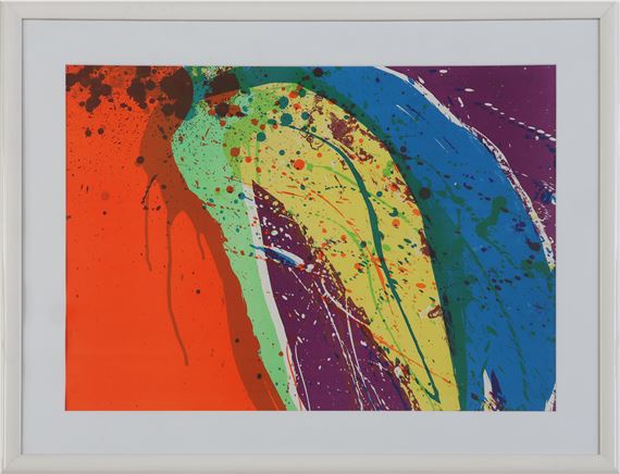 Walasse Ting | Cascade (1974) | MutualArt