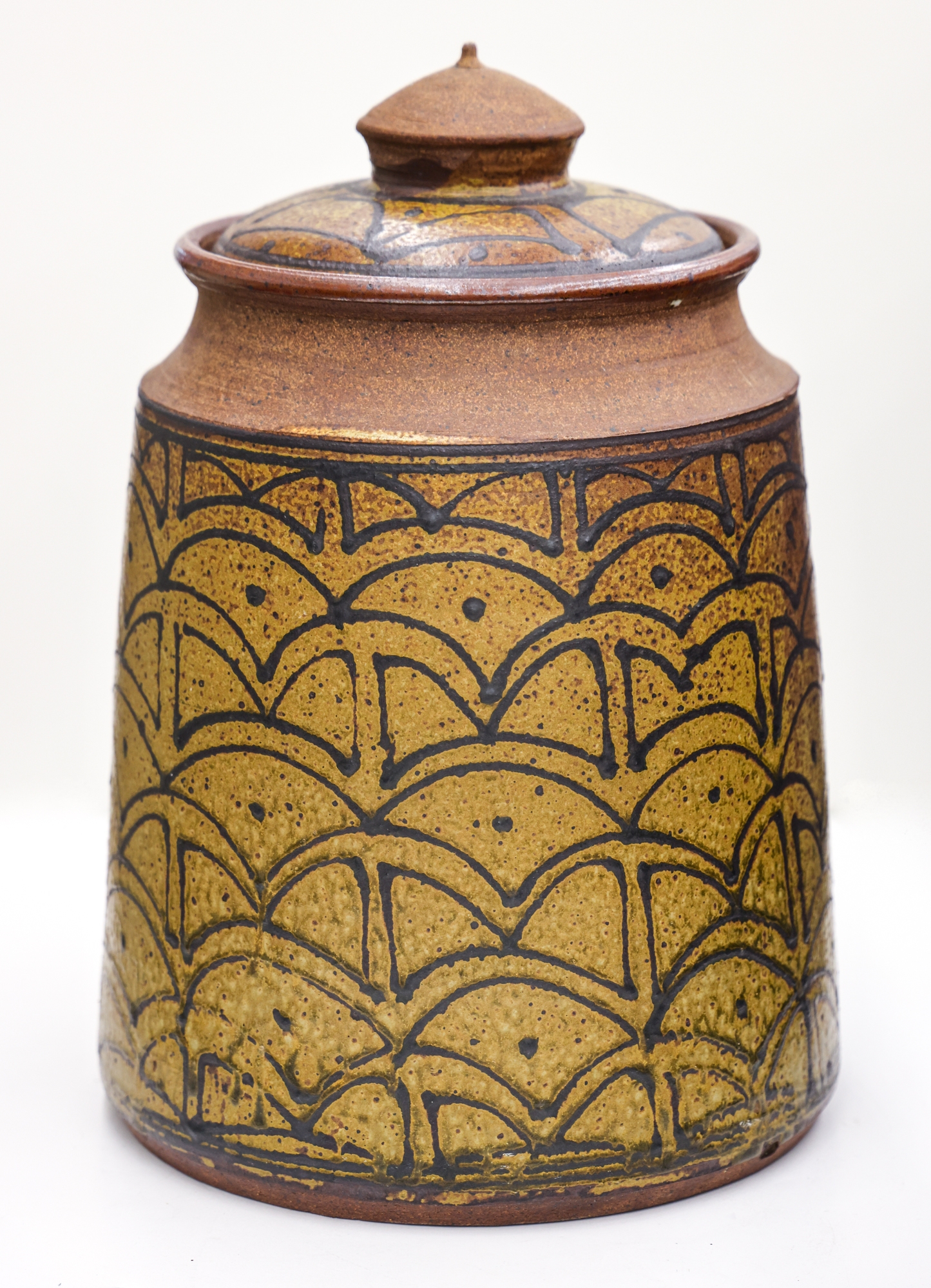 William Creitz | William Creitz Large Stoneware Jar | MutualArt