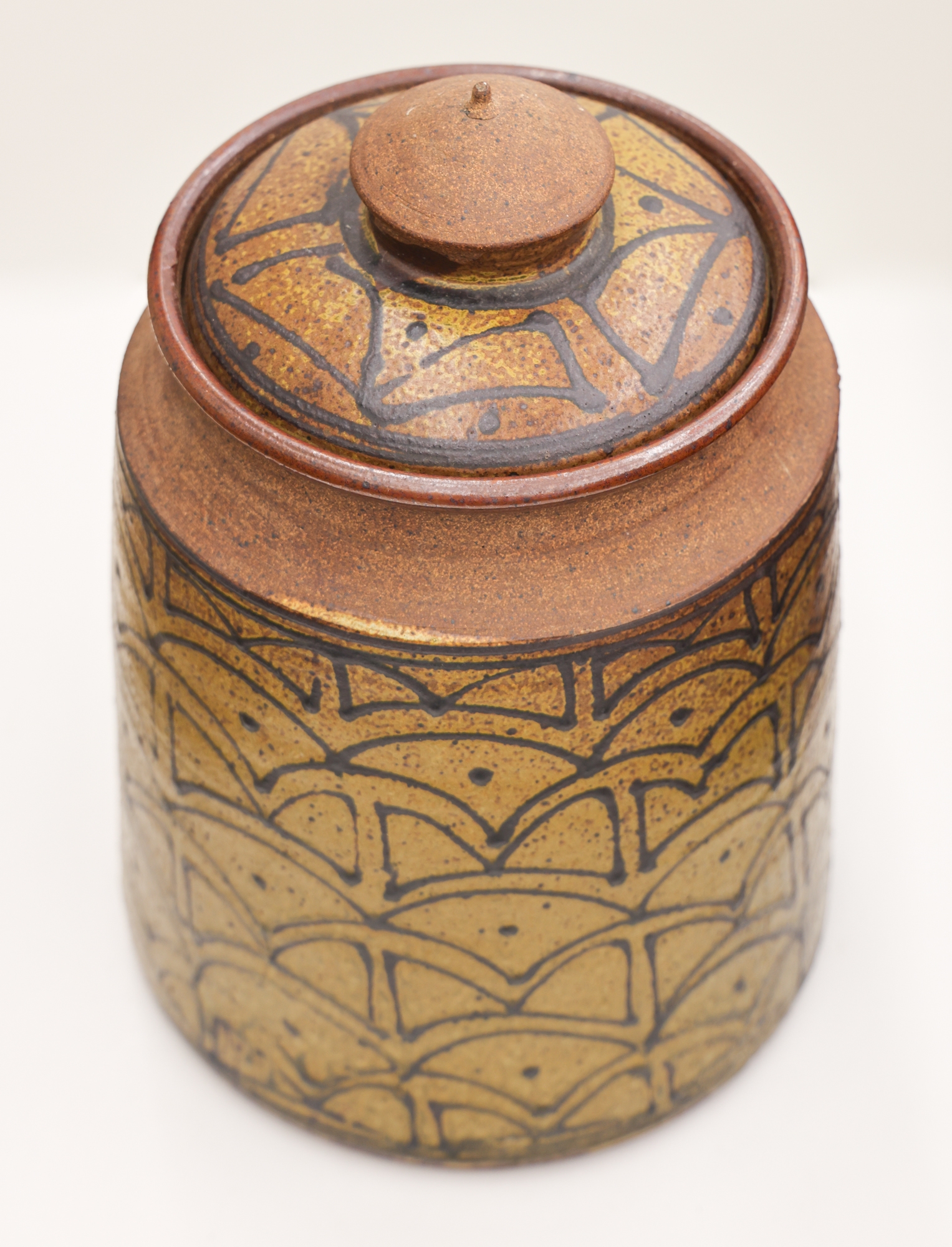 William Creitz | William Creitz Large Stoneware Jar | MutualArt