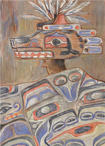 Helmi Dagmar Juvonen | ''WOLF MASK DANCER' | MutualArt
