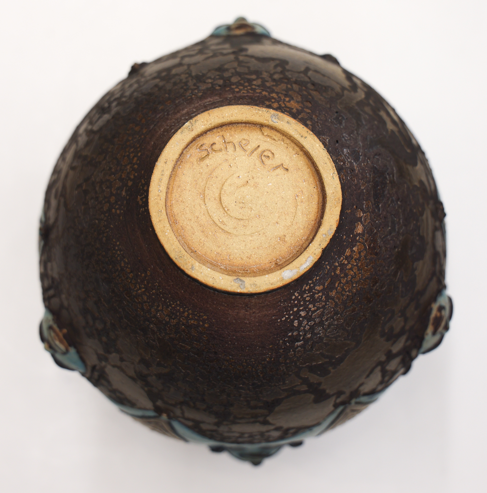 Edwin & Mary Scheier | Mary & Edwin Scheier Black Volcanic Vessel ...