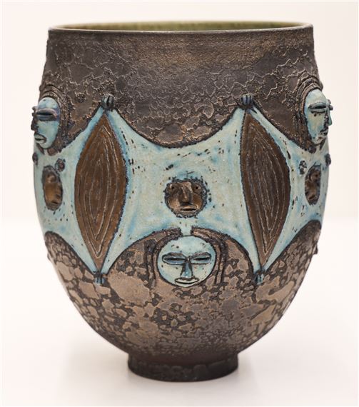 Edwin & Mary Scheier | Mary & Edwin Scheier Black Volcanic Vessel ...