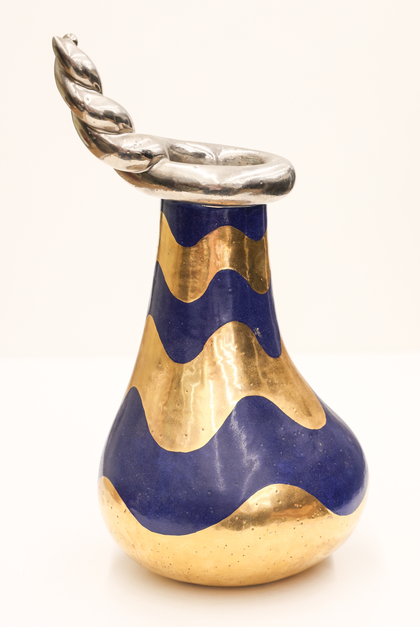 Mutsuo Yanagihara | Mutsuo Yanagihara Vessel with a Twist Stoneware ...