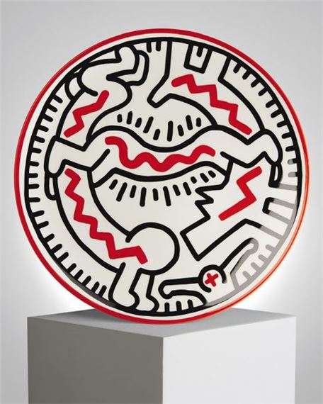 Keith Haring | Man/Dog | MutualArt
