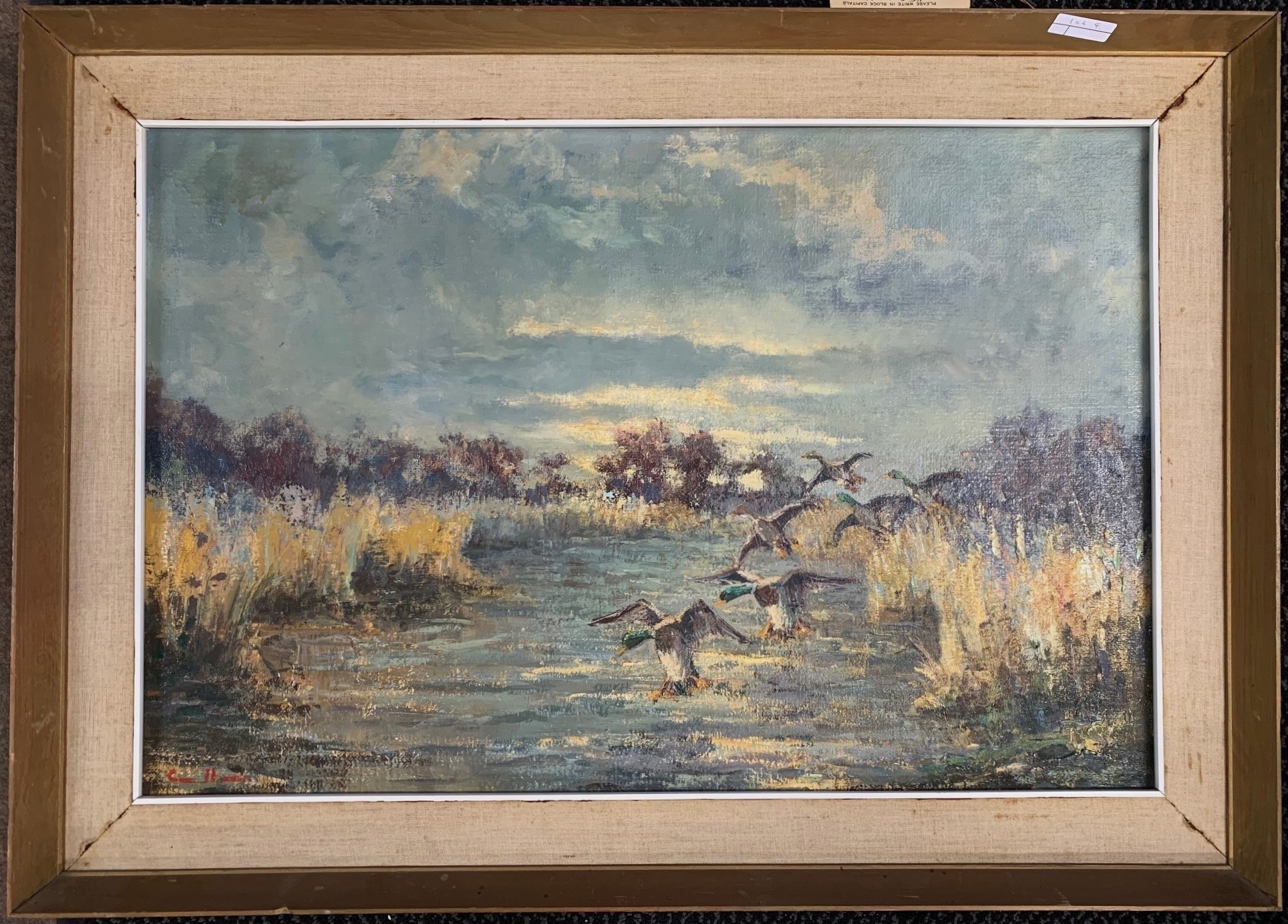 Harold Edward Collin | Evening Flight (20th Century) | MutualArt