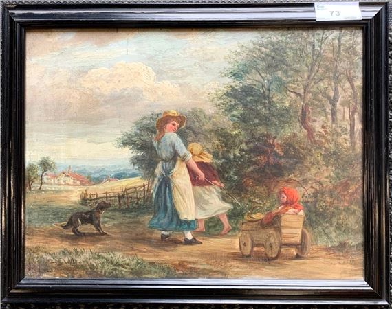 Walter Hunt | A Heavy Load | MutualArt