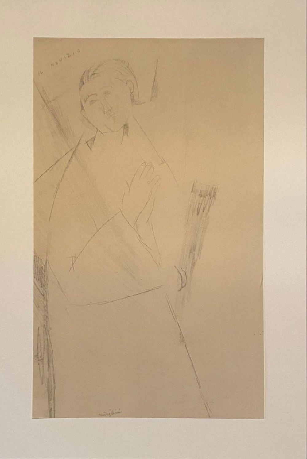 Amedeo Modigliani | Amedeo Modigliani (after) - Le séminariste, 1959 ...