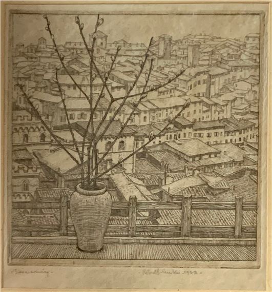 Robert Sargent Austin | Siena Evening (1895) | MutualArt