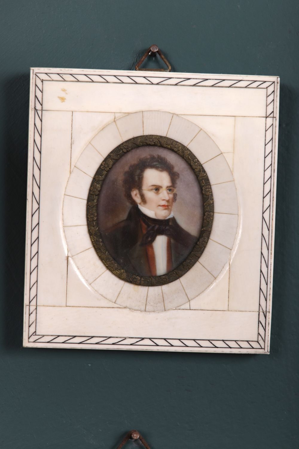Elizabeth Barrett Browning | Portrait of Franz Schubert; Portrait of ...