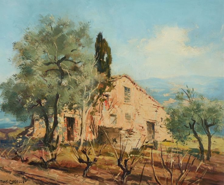 Tony Cardella | Thatched cottage | MutualArt