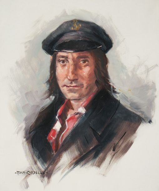 Tony Cardella | Portrait of a Corsican fisherman | MutualArt