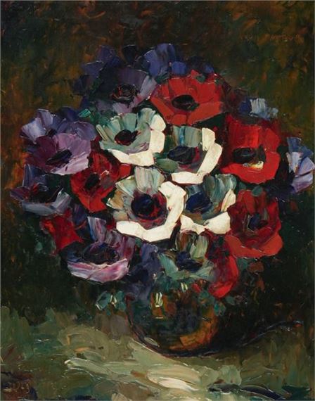 Louis Pastour | Bouquet of flowers (1943) | MutualArt