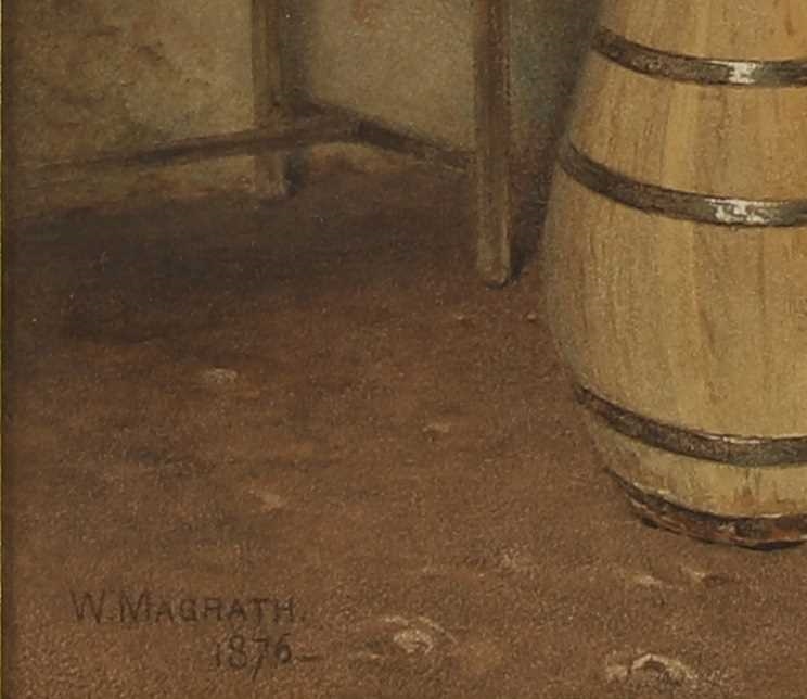 William Magrath | The butter churn | MutualArt