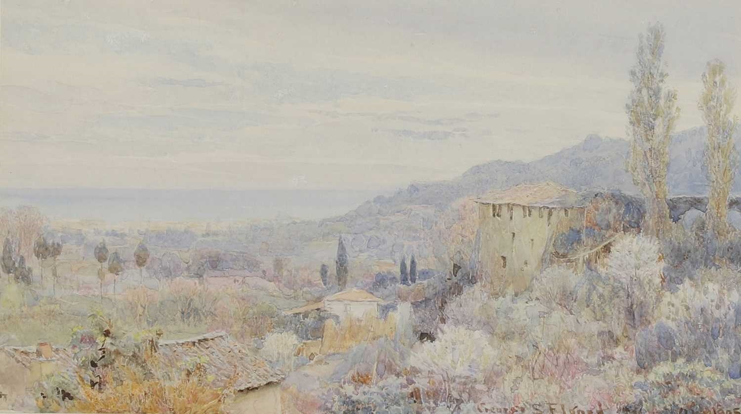 George Samuel Elgood | An Italianate landscape | MutualArt