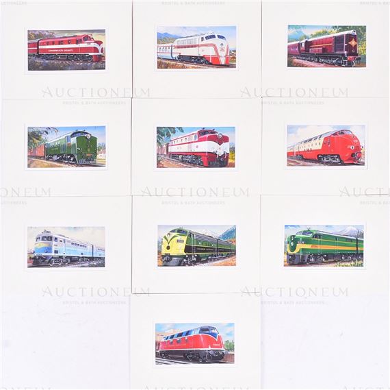 Richard Ward | RICHARD WARD - LOCOMOTIVE ARTWORKS | MutualArt