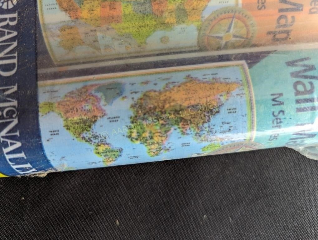 Rand McNally | RAND MCNALLY 2PK Laminated Maps | MutualArt