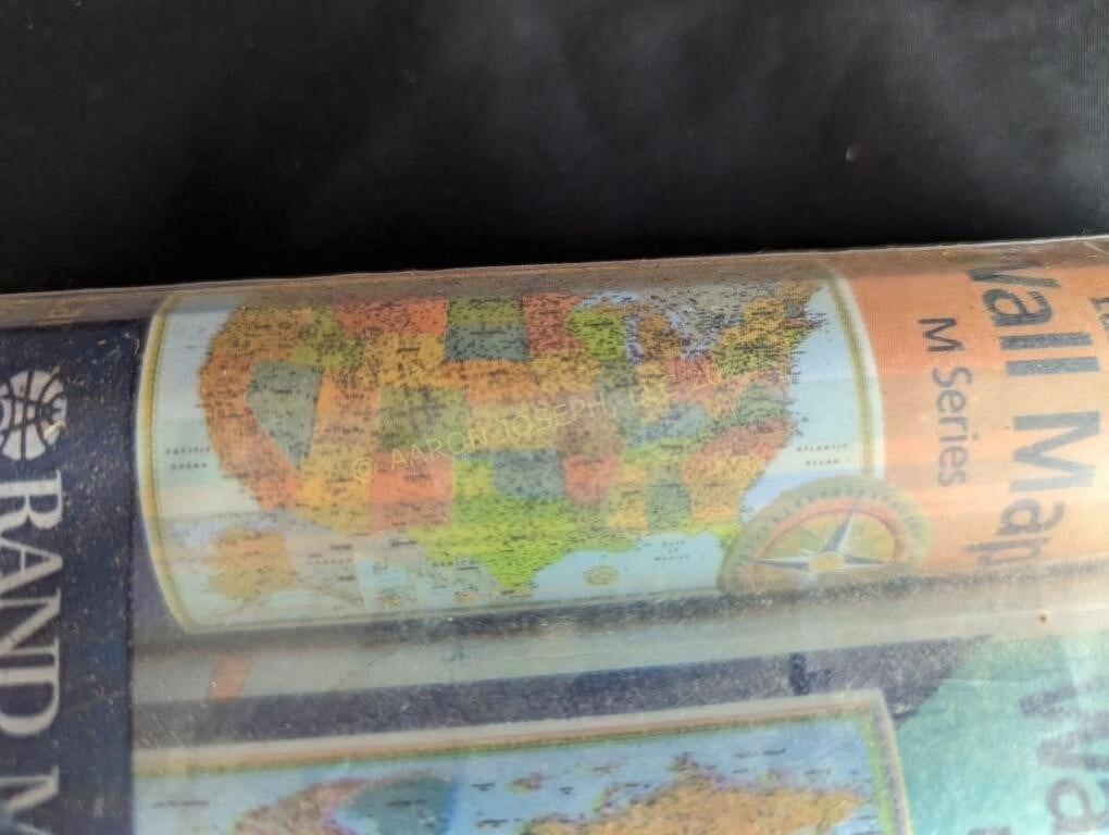 Rand McNally | RAND MCNALLY 2PK Laminated Maps | MutualArt