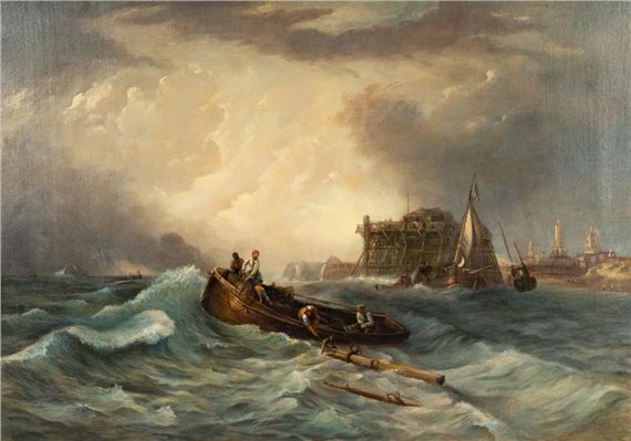 Lev Felixovich Lagorio | Lev Feliksovich Lagorio: Seascape | MutualArt