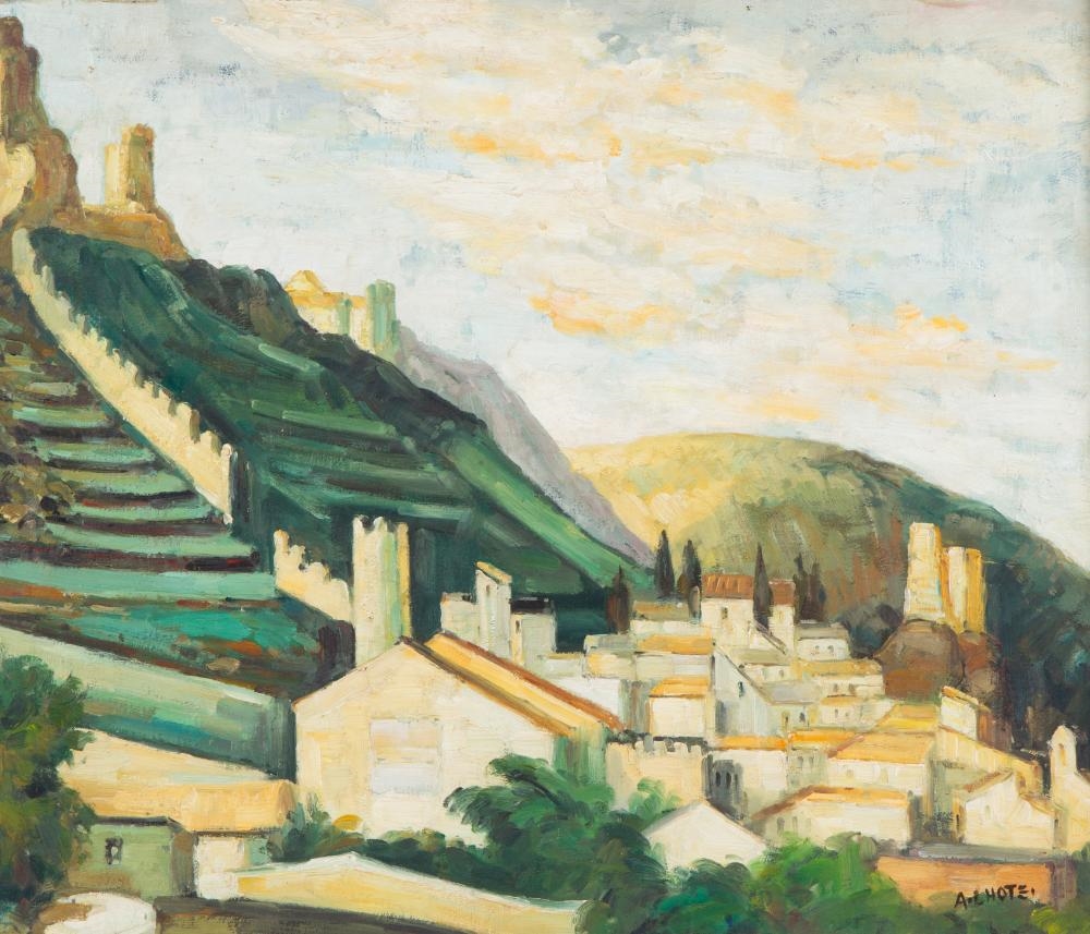 André Lhote | Rochemaure landscape | MutualArt