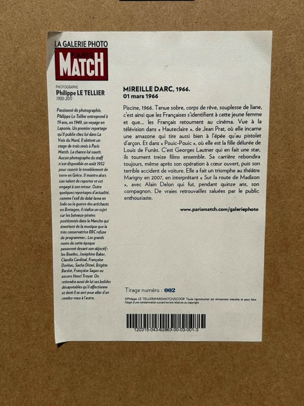 Philippe Le Tellier | Mireille Darc (1966) | MutualArt