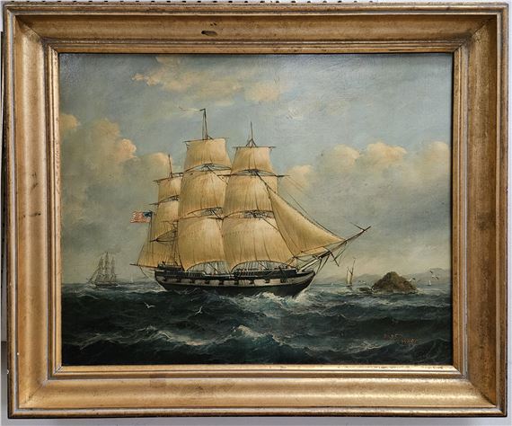 Bob Sanders | BOB SANDERS SHIP PAINTING | MutualArt