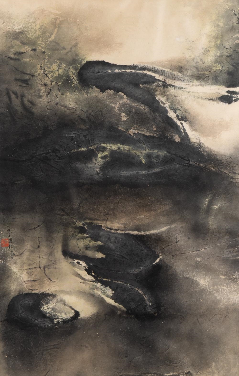 Liu Kuo-Sung | snowscape (1967) | MutualArt