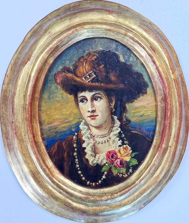 Anton Ebert | An Odalisque with a Water Pipe (1869) | MutualArt