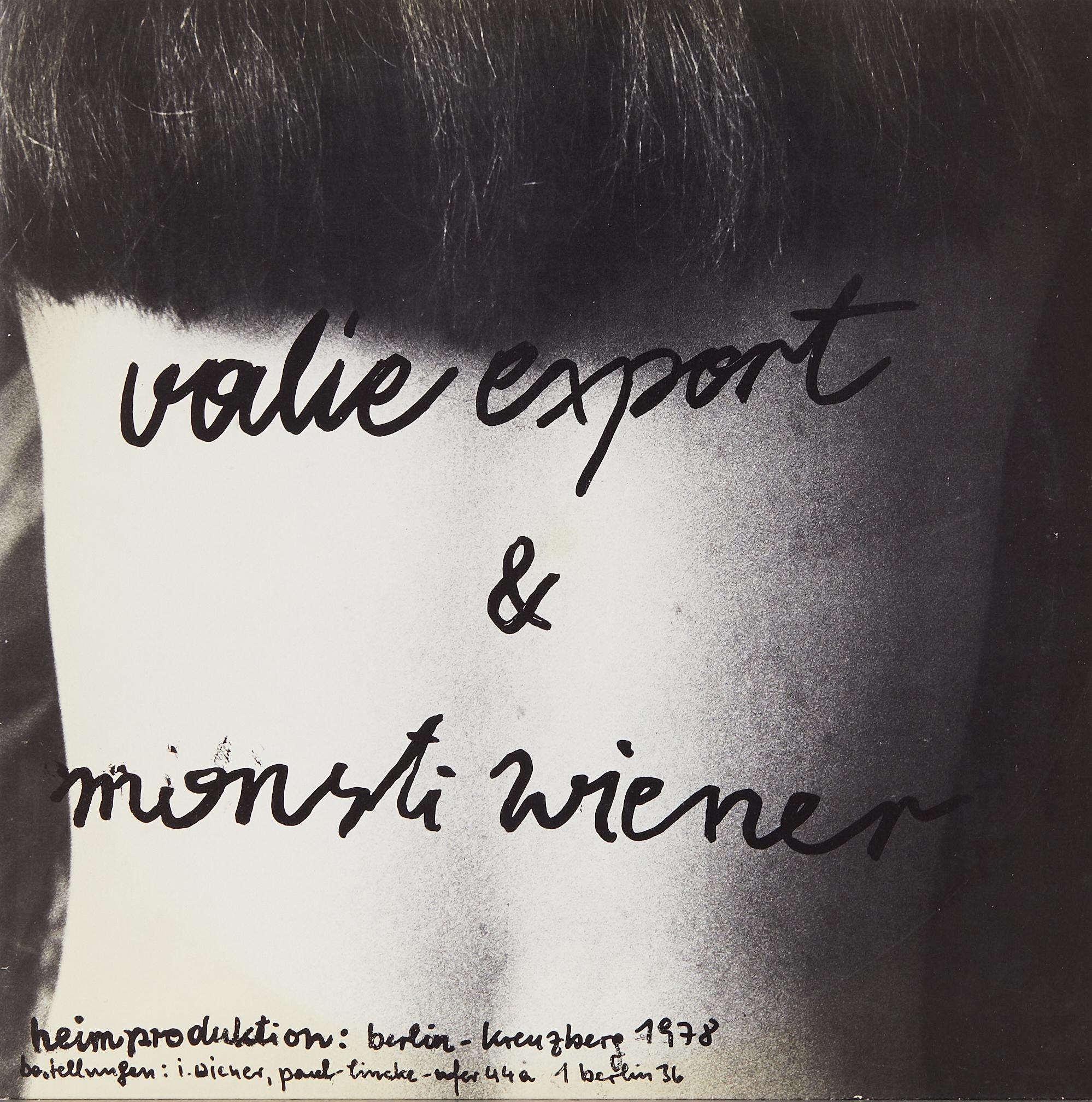 Ingrid Wiener | VALIE EXPORT/Ingrid Wiener (Linz 1940 geb./Wien 1942 ...