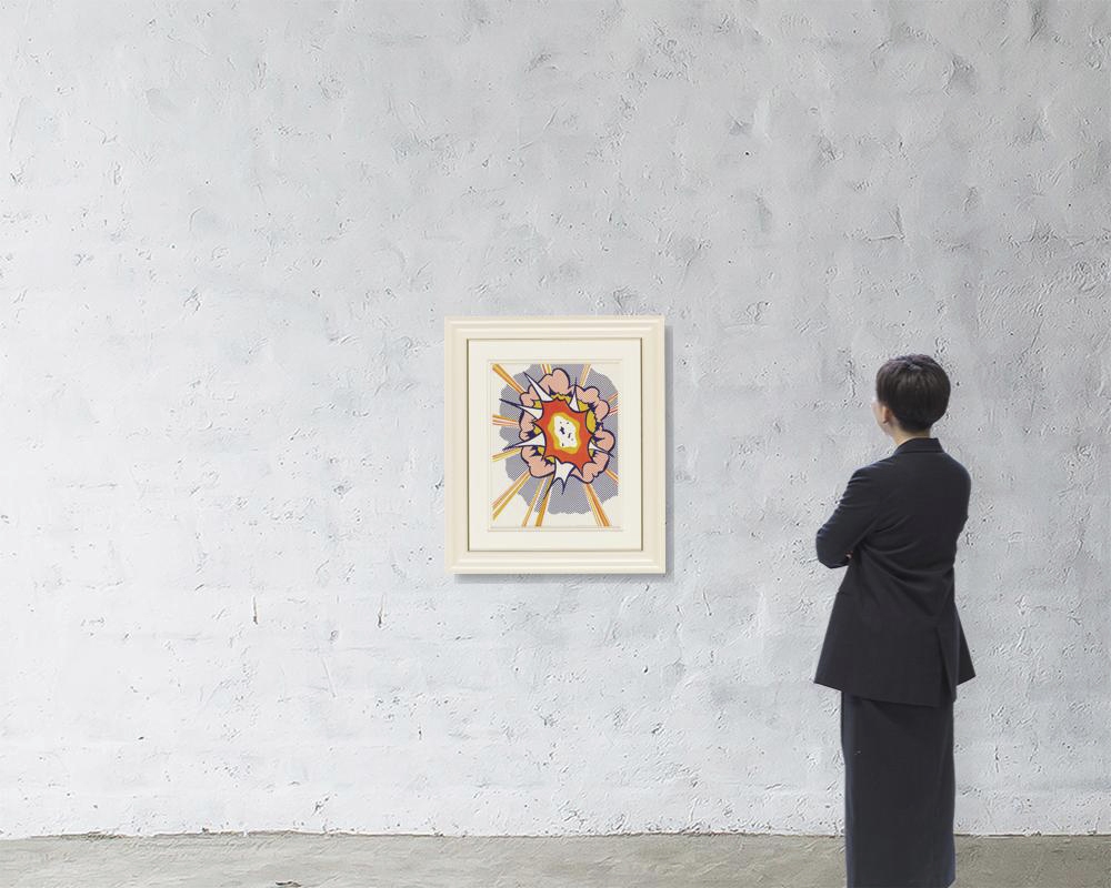 Roy Lichtenstein | Explosion from PORTFOLIO 9 (Circa 49) | MutualArt
