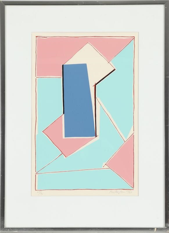 Richard Mortensen | Atelier 143 (1966) | MutualArt