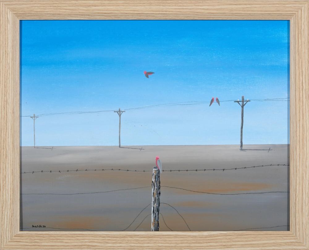 Doug Frith | Old Telegraph Line (2024) | MutualArt
