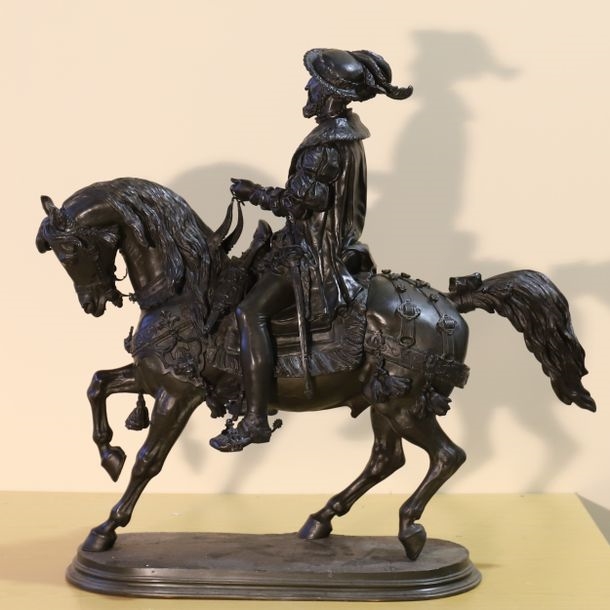 Louis-Marie Morise | FRANÇOIS 1er À CHEVAL | MutualArt