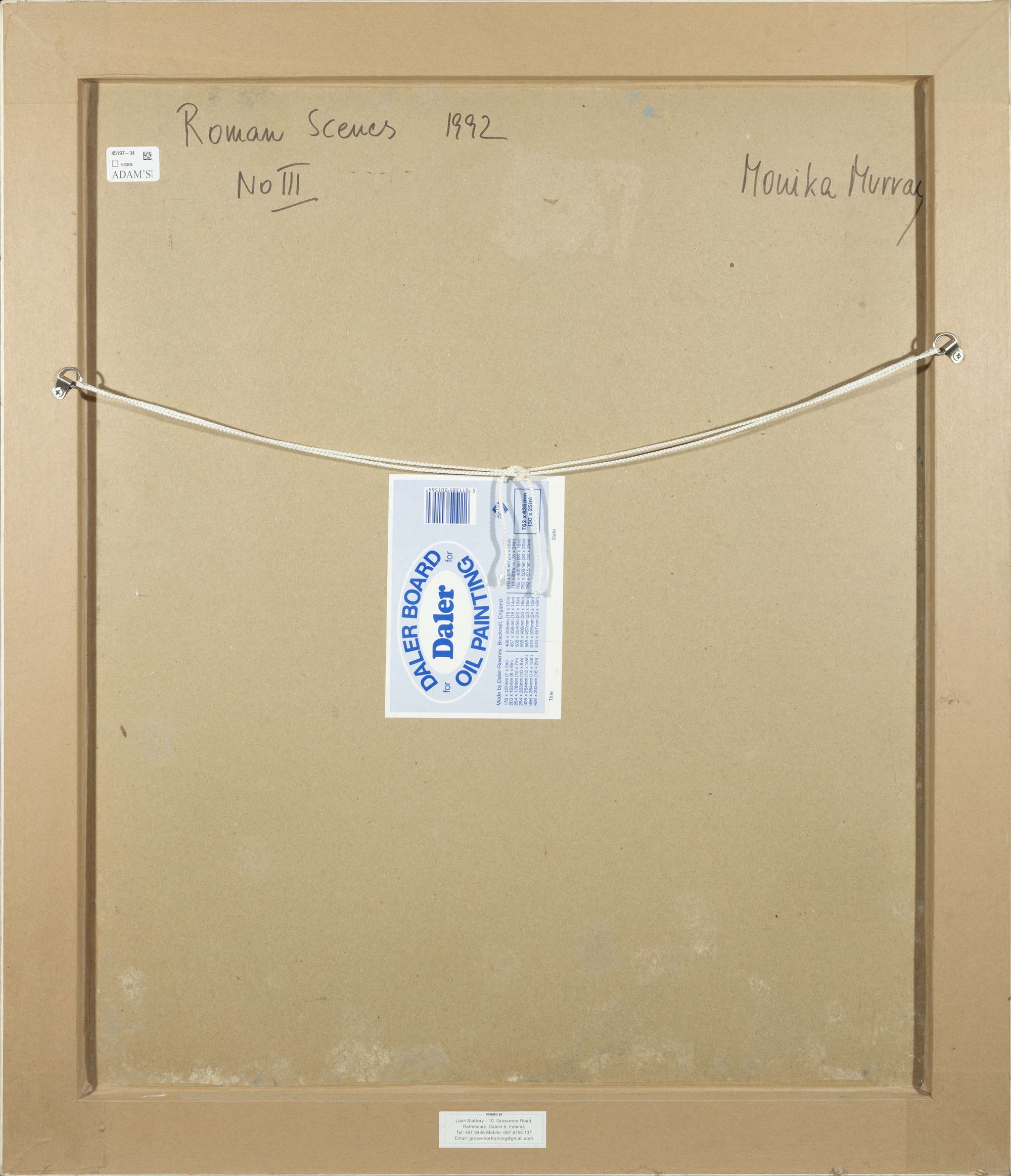 Monika Murray | Roman Scenes No.III (1992) | MutualArt