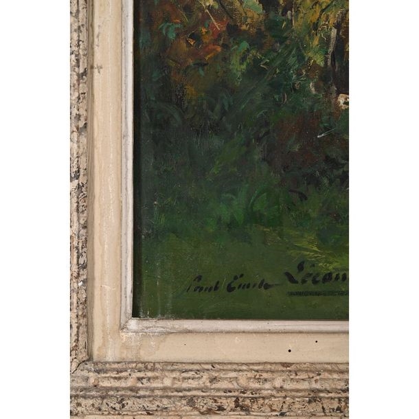 Paul Emile Lecomte | Promenade en forêt | MutualArt