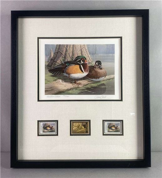 Daniel Smith | Signed Daniel Smith 1985 Waterfowl Conservation Stamp ...