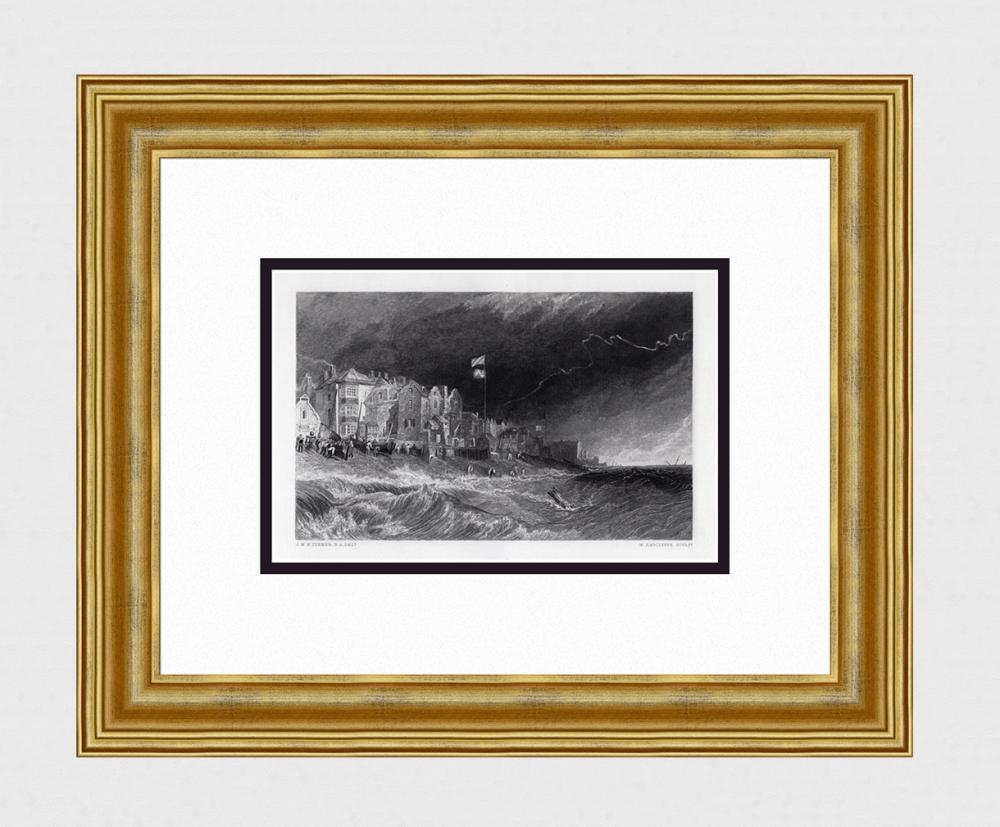 Joseph Mallord William Turner | LANDSCAPE WITH WALTON BRIDGES | MutualArt