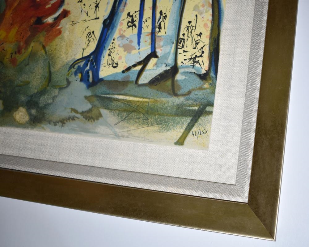 Salvador Dalí | Salvador Dali Moses Monotheism Etching/Lithograph ...