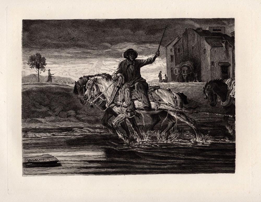 Alexandre-Gabriel Decamps | Battle between a greek and a turk | MutualArt