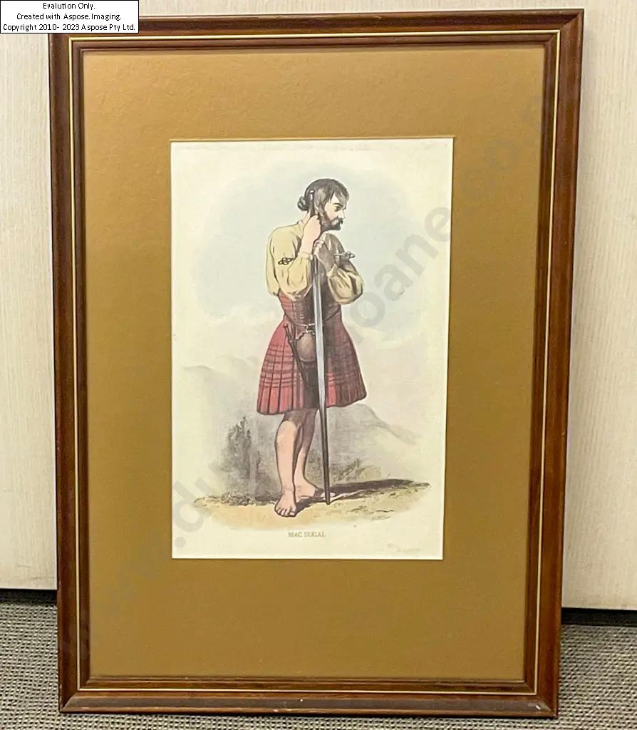 Robert Ronald McIan | Three Assorted Scottish Historical Figure Prints ...