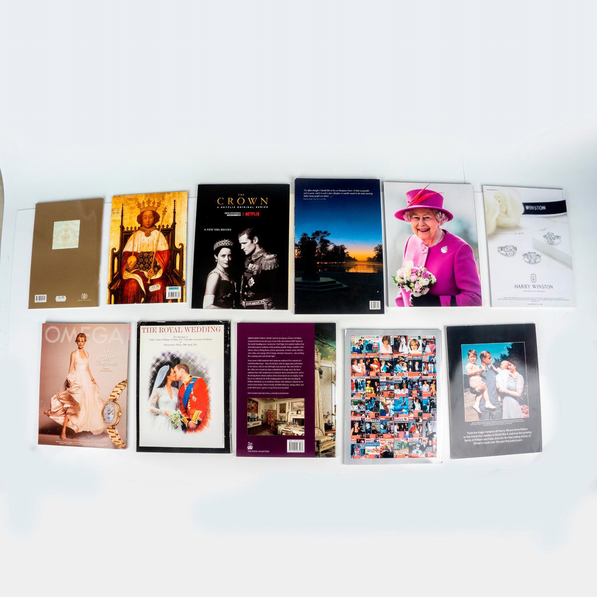 Queen Elizabeth | 11pc Vintage British Royal Family Magazines | MutualArt