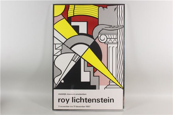 Roy Lichtenstein | Roy Lichtenstein Exhibition Poster Stedelijk Museum ...