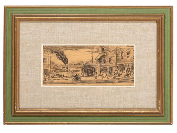 Clyde Singer | Mural Study (1930) | MutualArt