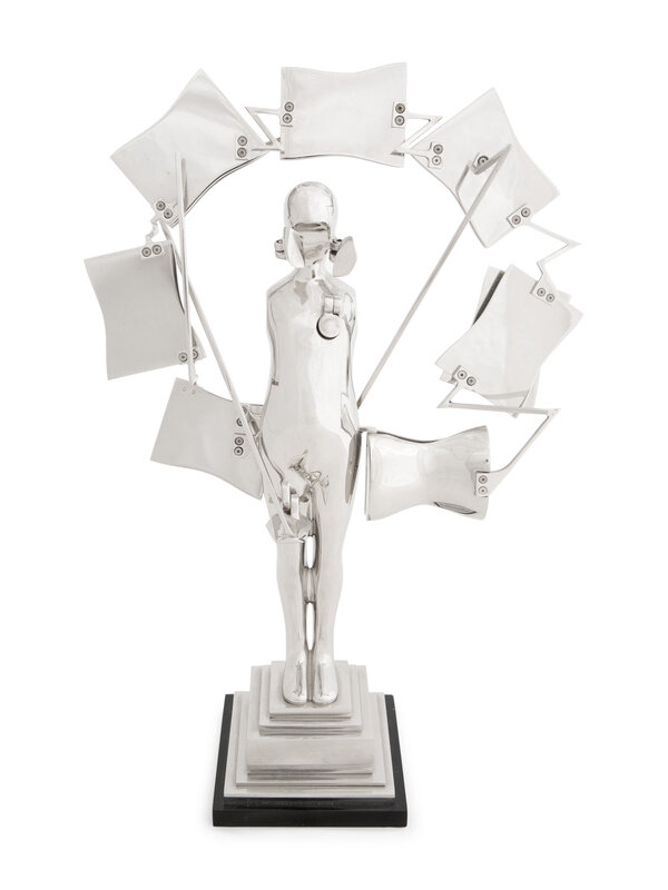 Ernest Trova | Untitled (Two Men) from Falling Man; Untitled (Group of ...