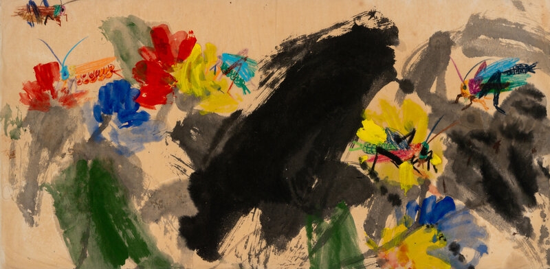 Walasse Ting | Love me? Love me not? (1977) | MutualArt