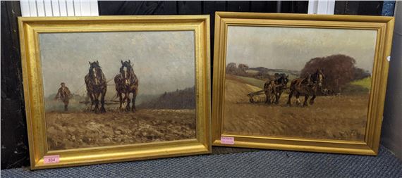 George Leon Little | George Leon Little (1862-1941) two studies ...