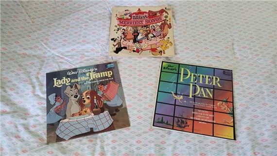Walt Disney | Vintage Walt Disney Vinyl Records | MutualArt