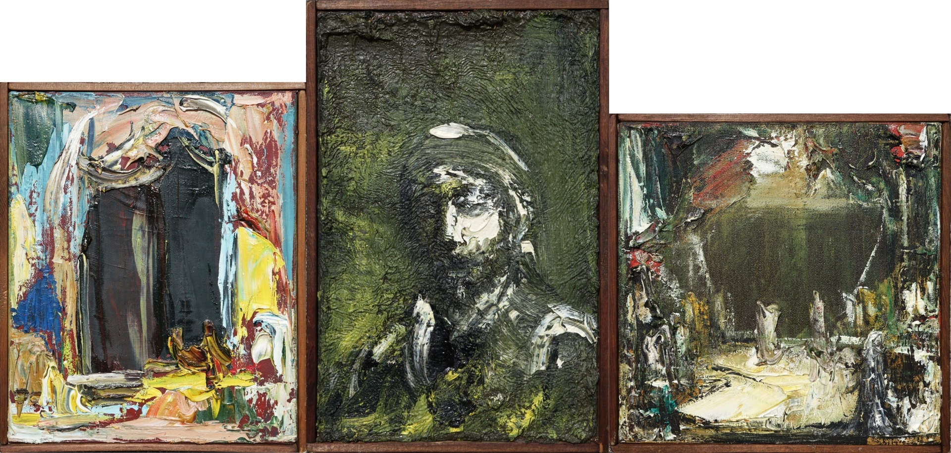 Joachim Probst | Three abstract expressionist works (1913) | MutualArt