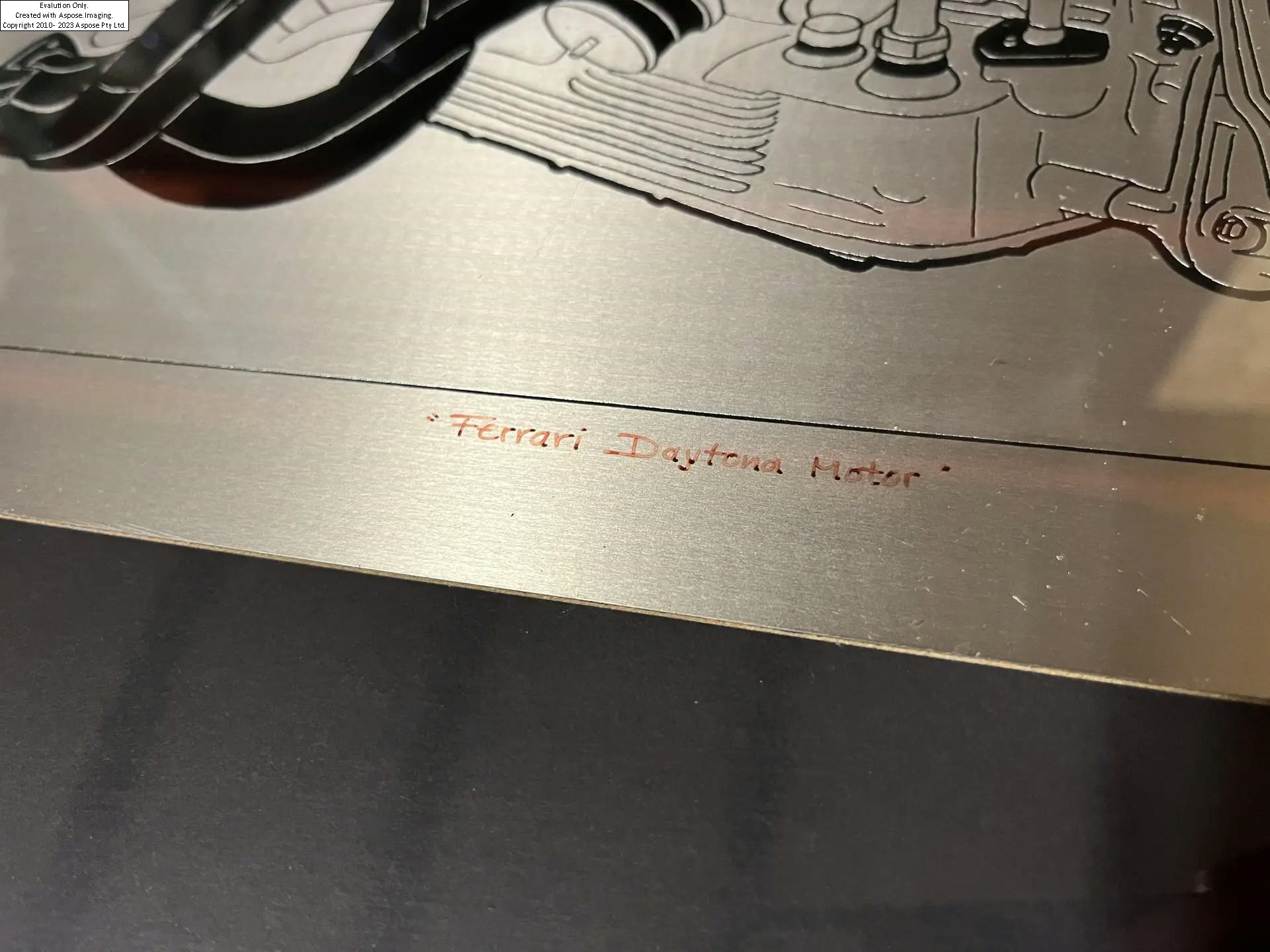 Andreas Hentrich | Ferrari Daytona Motor | MutualArt